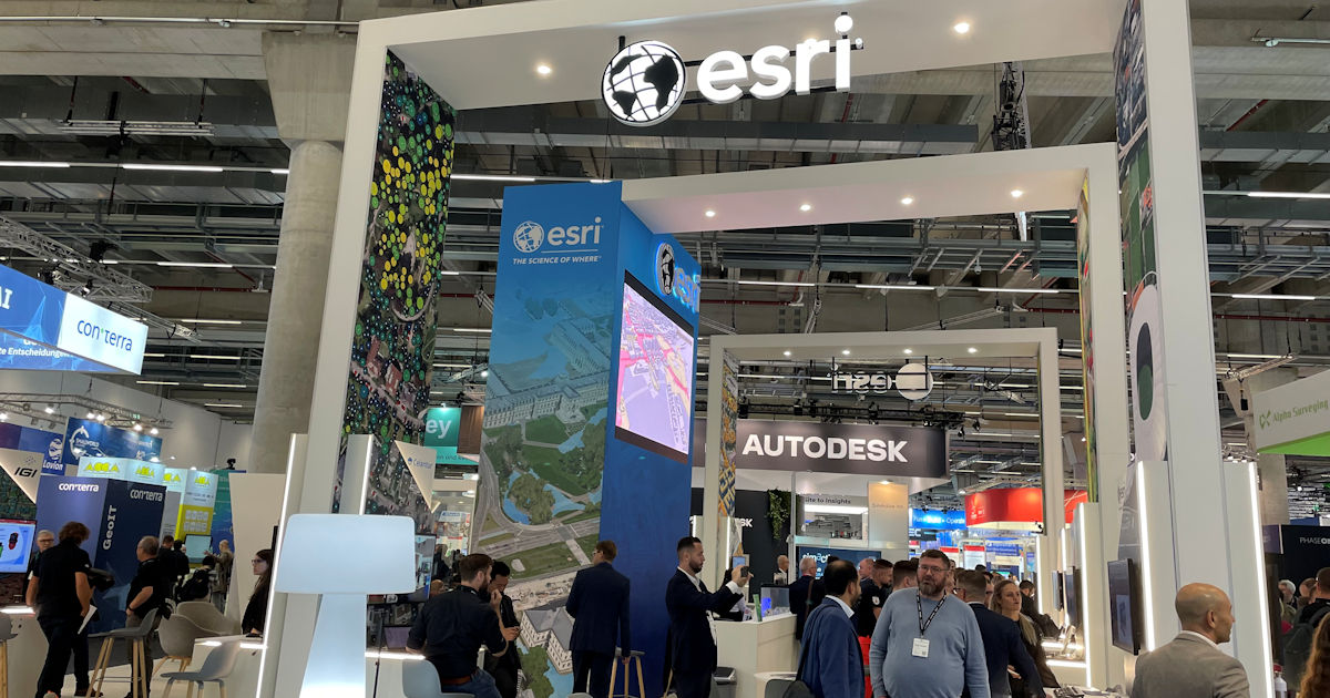 07.10.2025 Esri Deutschland auf der INTERGEO | Esri Deutschland