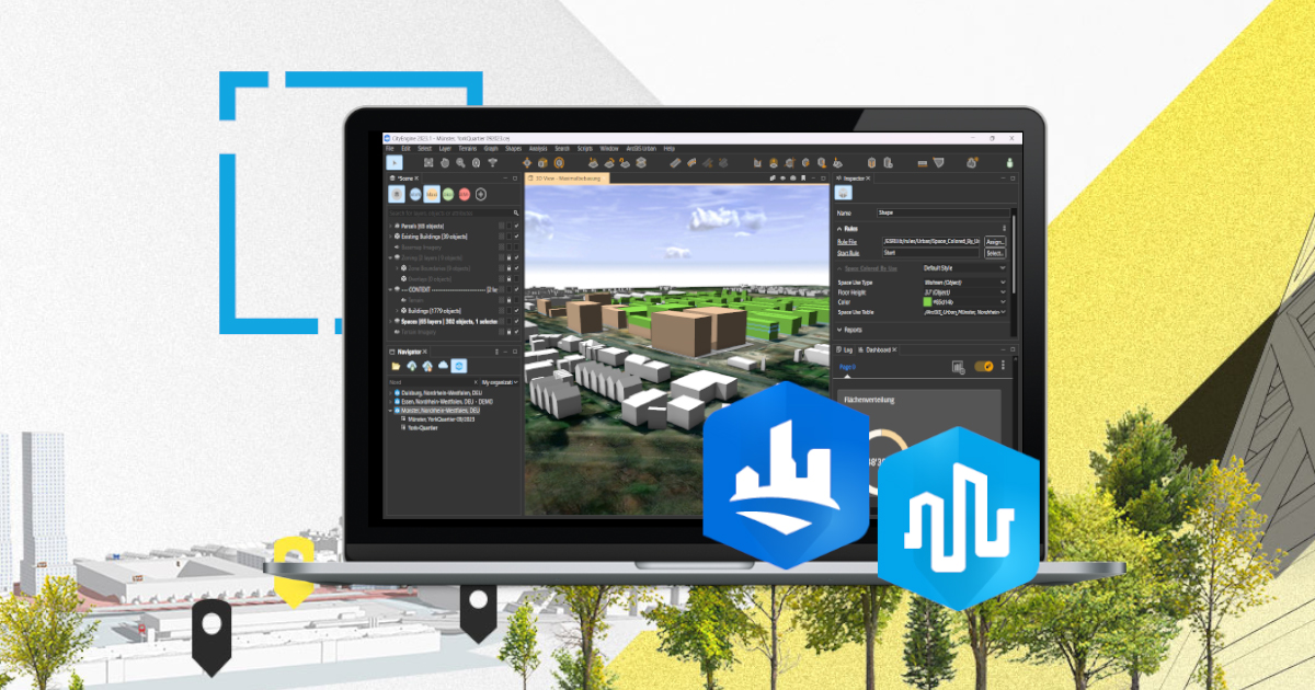 Integration von ArcGIS Urban und ArcGIS CityEngine in der Stadtplanung ...